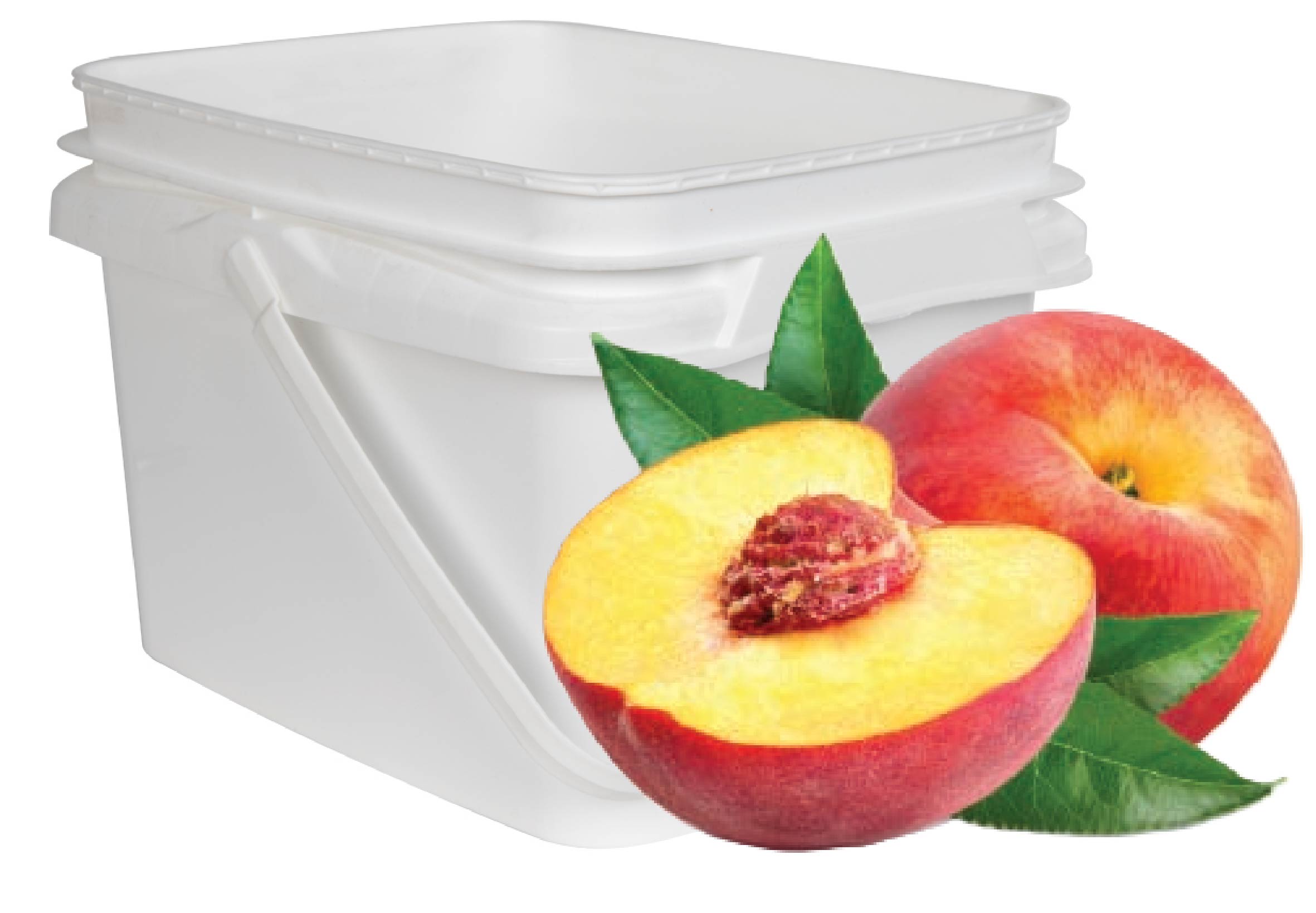 Premium 5kg Peach Fruit Purée | Mighty Fruits