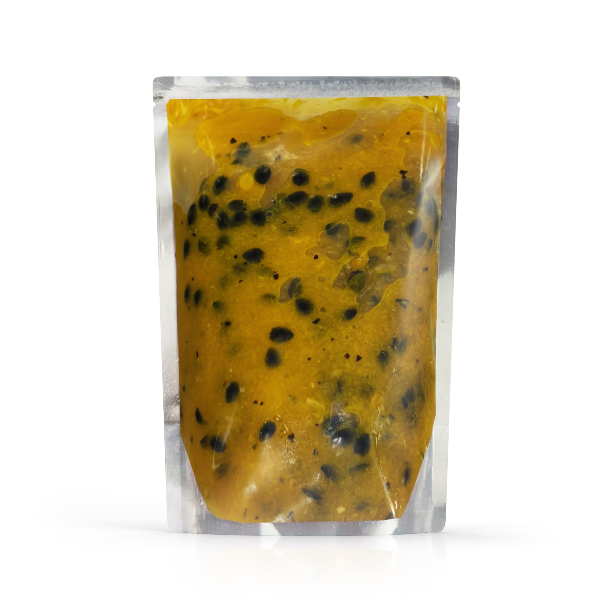 Passion Fruit Pulp with Seeds – 1 lb Pouch | Mighty Fruits